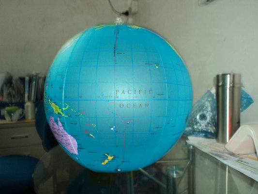 Small PVC Custom Inflatable Products , School Inflatable Globe / Tellurion