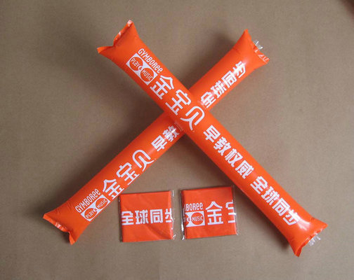 PVC Tarpaulin Custom Inflatable Products Cheering Thunder Bang Bang Sticks