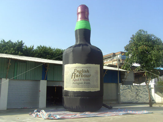 Advertising Giant Outdoor Custom Inflatable Bottle Products For Decoration