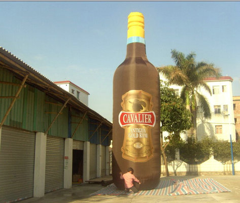 Advertising Giant Outdoor Custom Inflatable Bottle Products For Decoration