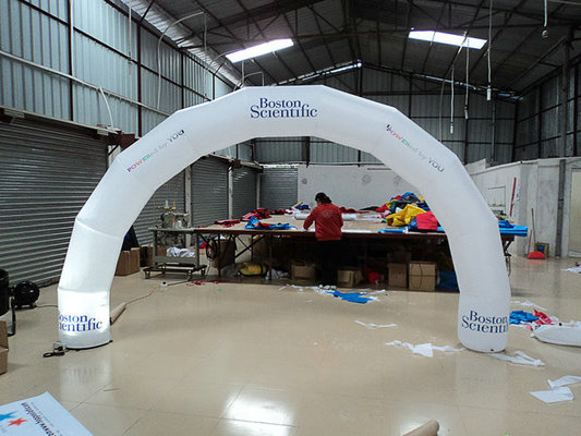 Promotional Large Inflatables Advertising Arch Door Oxford Cloth Material