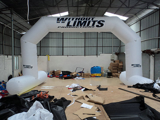Promotional Large Inflatables Advertising Arch Door Oxford Cloth Material