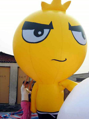 Durable PVC Inflatable Advertising Products , Lovely Party Cartoon Animal