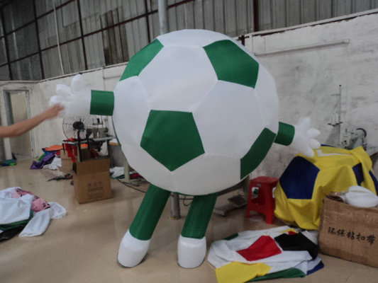 Promotional Inflatable Football Carton  / Inflatable Advertising Products