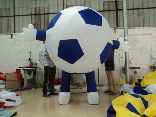 Promotional Inflatable Football Carton  / Inflatable Advertising Products