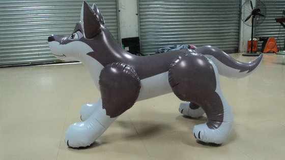 Giant Elephants Animal Inflatable Advertising Products Gray Color Customized