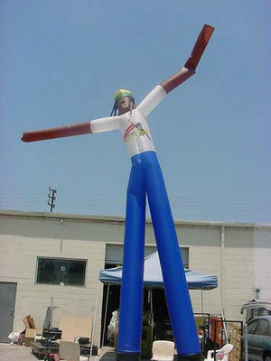 Colorful Funny Advertising Inflatable Products Sky Air Dancer For Activity
