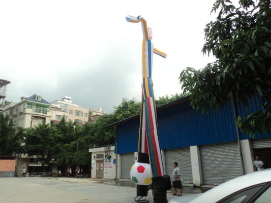Promotion Football Air Dancer Inflatable Advertising Products For School