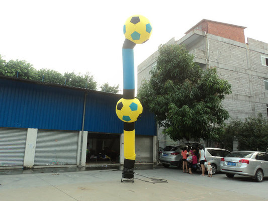 Business Promotion Red Inflatable Air Tube for Advertising with One Leg
