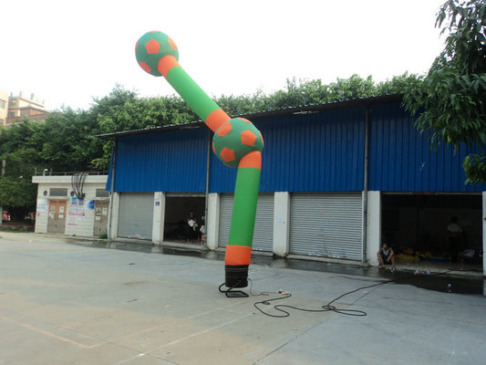 Business Promotion Red Inflatable Air Tube for Advertising with One Leg