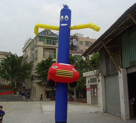 Colorful Holiday Inflatable Marketing Products Air Blower Dancing Man