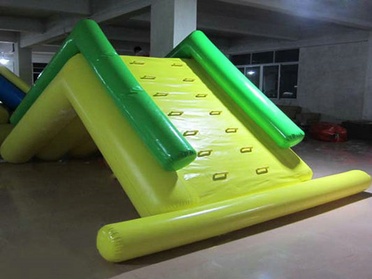 4m Kids Durable Inflatable Water Games Water Slide For Seaside
