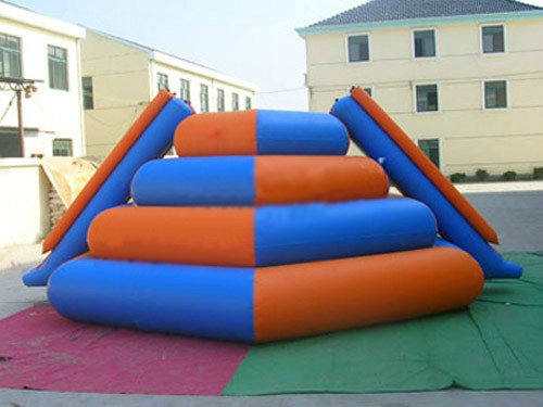 4m Kids Durable Inflatable Water Games Water Slide For Seaside