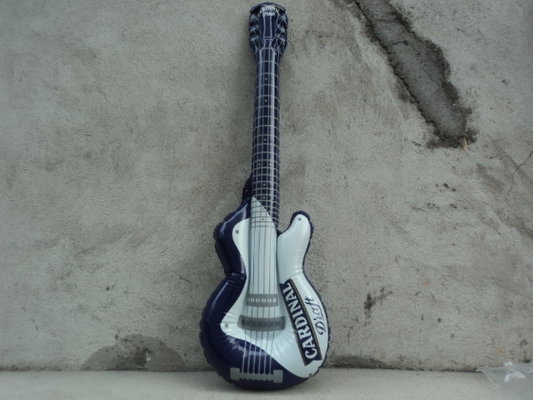 Playing Center Custom Inflatable Products Guitar For Advertising
