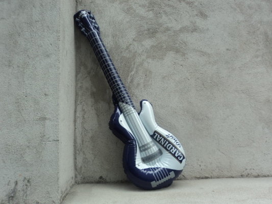 Playing Center Custom Inflatable Products Guitar For Advertising