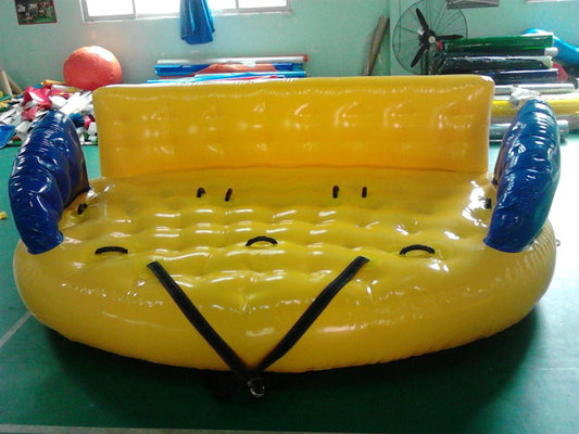 Durable Commercial Grade 0.9mm PVC Tarpaulin Inflatable Water Toys Trampoline