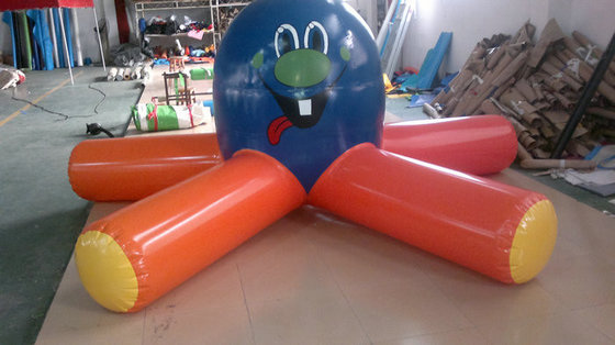 PVC Vinyl Inflatable Water Toys , Floating Inflatable Billboard