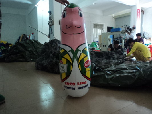 Eco-friendly Boy Custom Inflatable Products , Customized 50cm Inflatable Tumbler