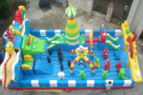 Kids Commercial Grade Inflatable Sports Games , Amusement Park Jumping Bouncer