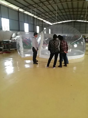 Inflatable Bubble Tent , Transparent Tent With Transparent Bubble Tent