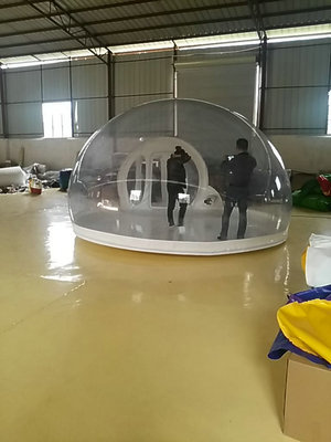 Inflatable Bubble Tent , Transparent Tent With Transparent Bubble Tent