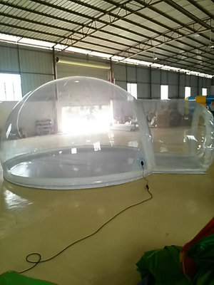 Inflatable Lawn Tent ,Clear Inflatable Lawn Tent With Bubble Tent / Inflatable Car Cover