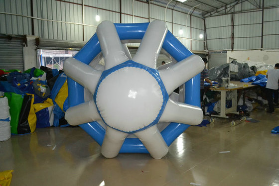 Fireproof PVC Inflatable Water Toys , Inflatable Water Sports 5L x 2.4W x 1.8H Meter