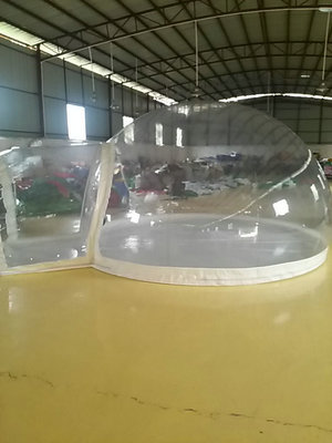 Inflatable Bubble Tent With Transparent PVC Tarpaulin