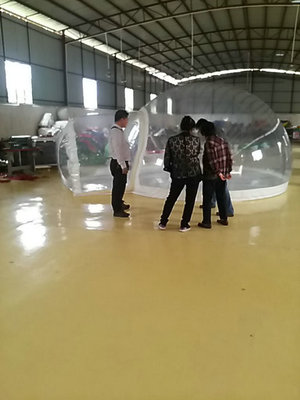 Inflatable Bubble Tent With Transparent PVC Tarpaulin