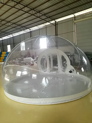 Inflatable Bubble Tent With Transparent PVC Tarpaulin