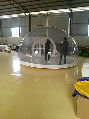 Inflatable Bubble Tent With Transparent PVC Tarpaulin For Party