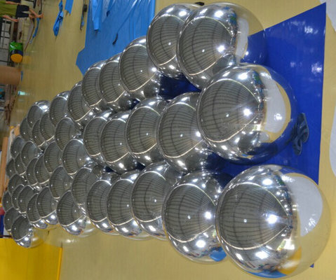 Durable Industrial Large Mirror Inflatable Advertising Balloons Ornaments