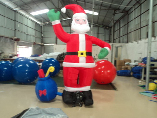 0.45mm PVC Custom Inflatable Christmas Products for Shopping