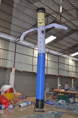 6 m PVC Inflatable Advertising Products With Custom Shape Dancer Outlets