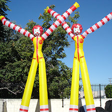 PVC Tarpaulin Inflatable Advertising Products 0.45mm Fireproof High Tension