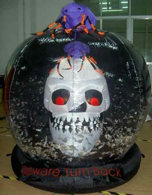 Halloween Inflatable Advertising Products Outlets With Different Shapes