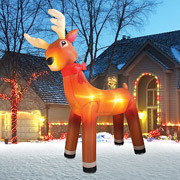 Weihnachtsort-Dekorations-aufblasbares Marketing-Produkte 0.8mm PVC
