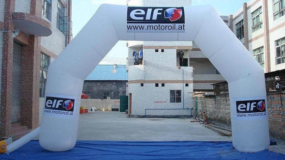 Colored Sections of 2017 New Inflatable Arches With Inflatable Party Tent