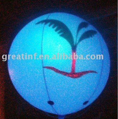 High Tension Inflatable Advertising Products , PVC Inflatable Ball Off Site Layout