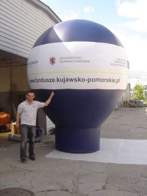 PVC Inflatable Advertising Products Factory Direct Advertising Arrangement with the Earth