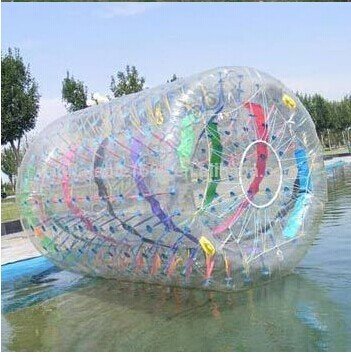 Beautiful Inflatable Outdoor Water Toys , Outdoor Playing Large Roll