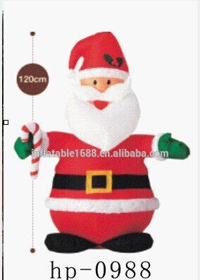 Funny Inflatable Advertising Products Fatty Inflatable Santa Claus