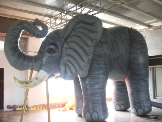 Large Small 2m - 40m Advertising Inflatable Cartoon Animals For Children