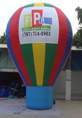 Colorful   Inflatable Advertising Products  Earth Fall Festival Venue Layout