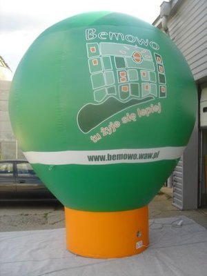 Colored Inflatable Advertising Products Earth Fall Festival Venue Layout