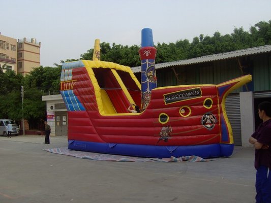 Large Inflatable Sports Games , Family Funny Playground Park