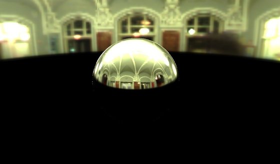 Round Inflatable Advertising Products , One Meter Bubble Mirror Ball