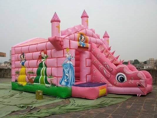 Popular Funny Inflatable Jumping Castles For Kids 12m x 10m Outdoor