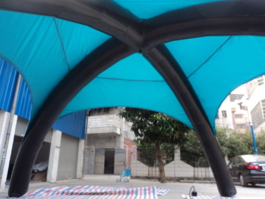 0.4mm Outdoor PVC Inflatable Yard Tent For  Exhibition Colorful