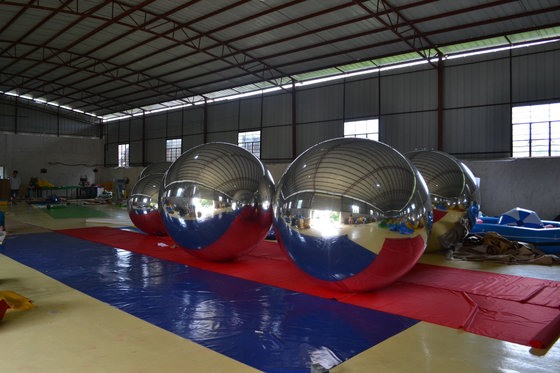 2.5 m Inflatable Advertising Products  inflatable Mirror Ball With Sliver
